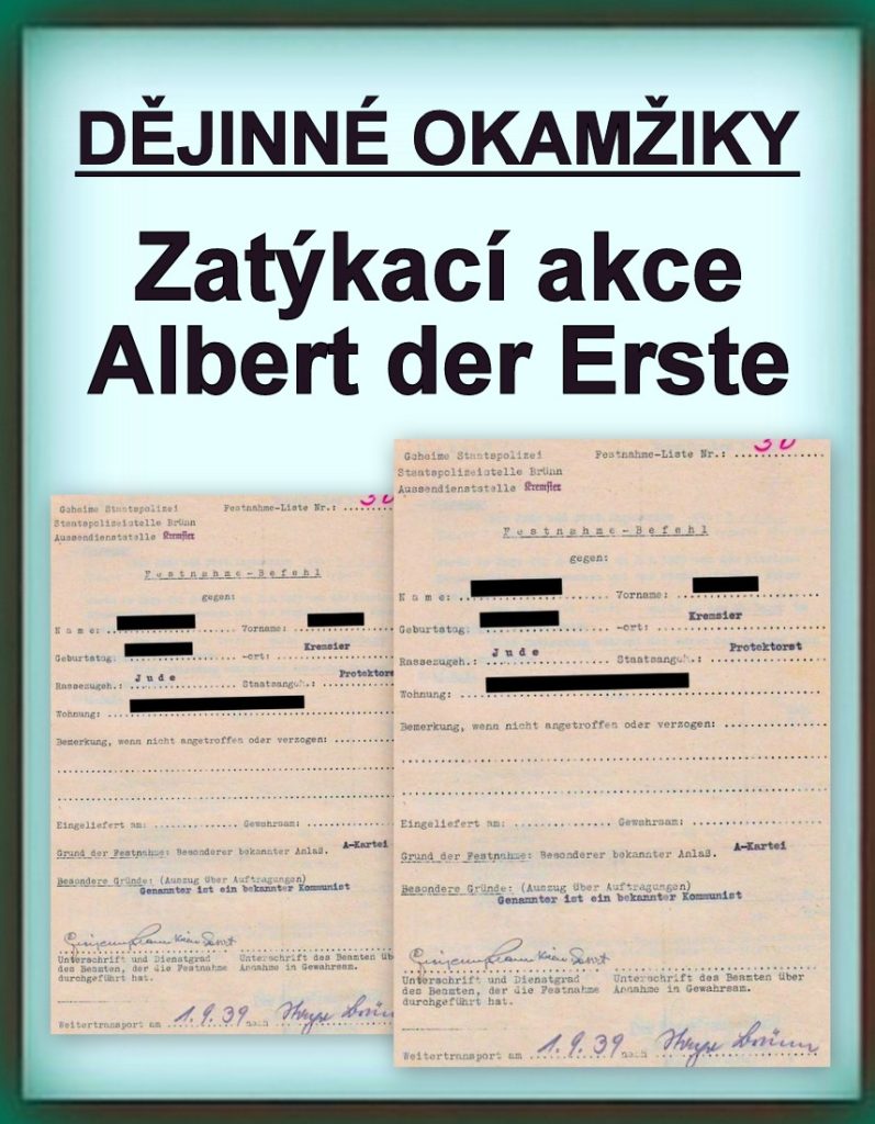 DĚJINNÉ OKAMŽIKY: Zatýkací akce Albert der ErsteZa krásnější Vimperk ...