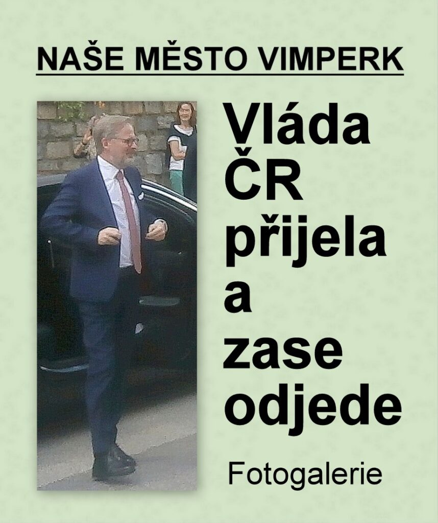 NAŠE MĚSTO VIMPERK: Příjezd vlády ČR na zasedání v kulturním střediskuZa krásnější Vimperk | Za ...